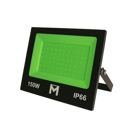 Refletor Micro Led 150w Verde Ip66 11250lm Bivolt St Led Iluminação Iluminação Que Transforma
