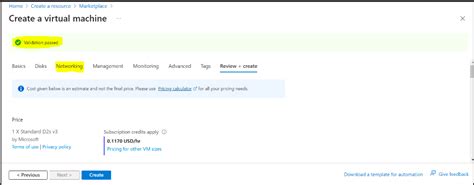 Sandbox New Vm Cannot Create Due To Network Subnet Block Microsoft Qanda