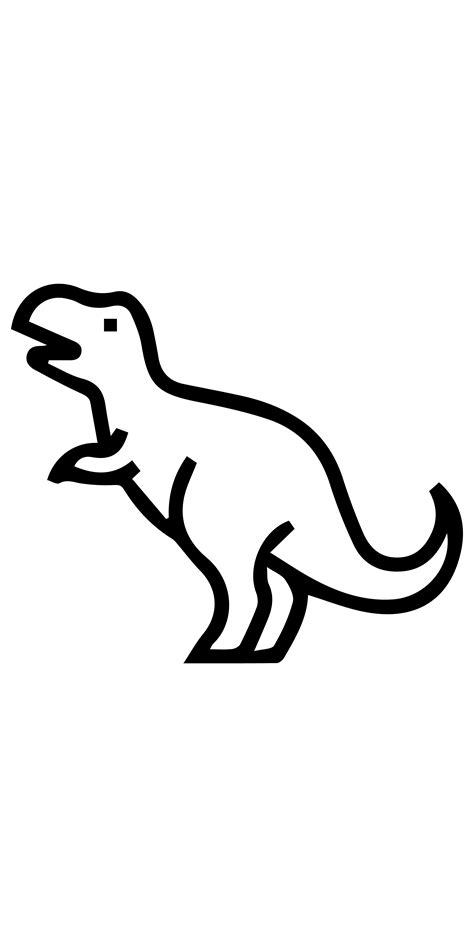 Outline Dinosaur Printables Printable Free Templates