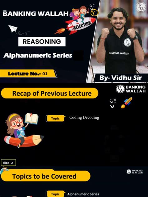 Alphanumeric Series Pdf