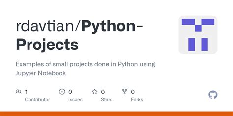 Github Rdavtianpython Projects Examples Of Small Projects Done In