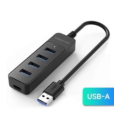 Usb 3 0 Power Adapter 4 Port Multi Usb Splitter Hub Usb Hub 2 0 Type C Hub Multiple Expander