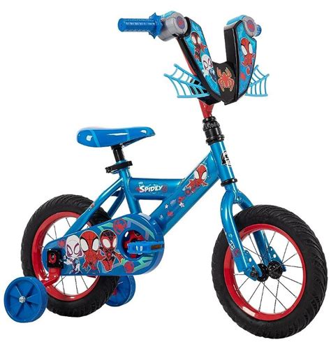 Huffy 마블 스파이디와 그의 놀라운 친구들 305cm12인치 블루 자전거 116304 티몬