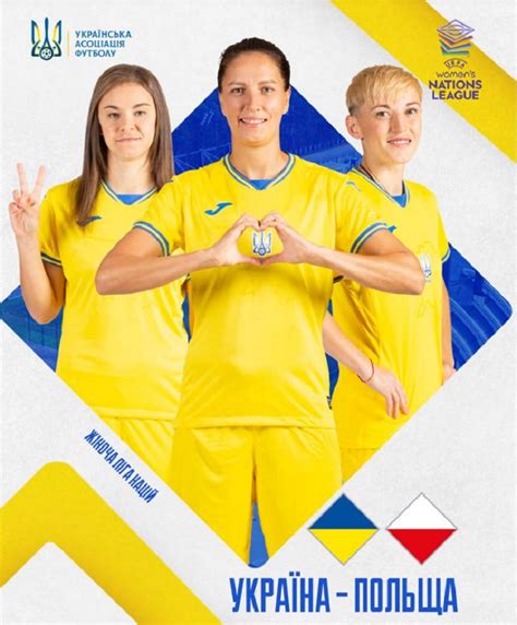 Жіноча Ліга націй 2023 2024 Офіційна програма до матчу Україна — Польща Офіційний сайт