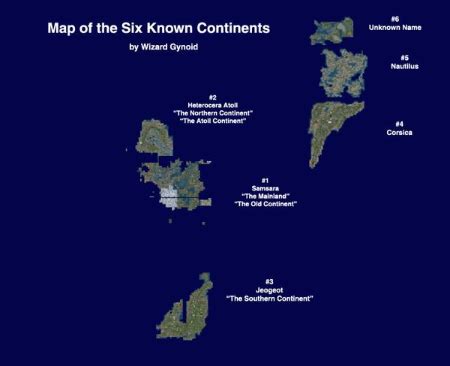 Continents Does Any1 Have A Map Mainland Second Life Community
