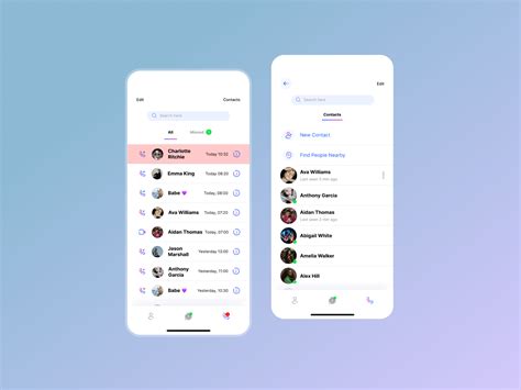 Messaging App Design By Jessica Ledbetter On Dribbble