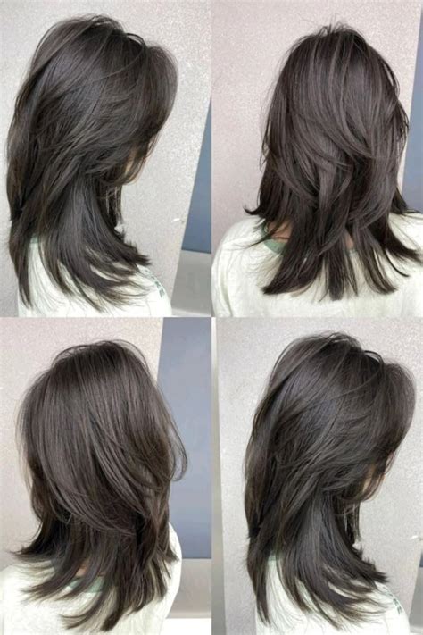 tóc layer ngắn Hair cuts Long hair styles Hair styles