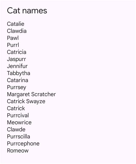 Do Cat Names Count Rtragedeigh