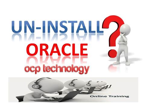 How To Uninstall Oracle From Windows Step By Step Youtube