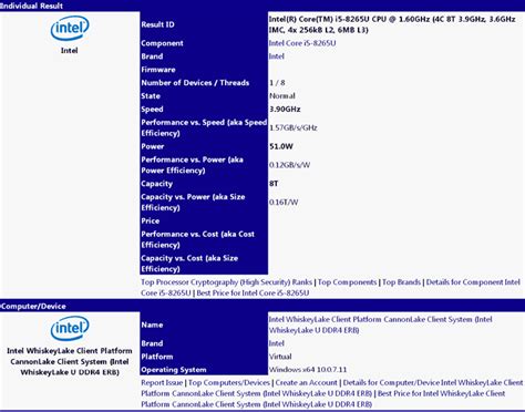Intel S W Whiskey Lake U Core I Processors Turbo To Ghz Cpu News Hexus Net