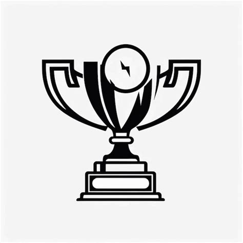Premium Photo Trophy Vector Flat Icon
