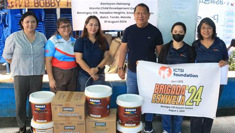 Mmt Ictsi Foundation Support Brigada Eskwela 2024 Ictsi