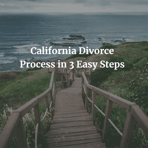 California Divorce Process In 3 Easy Steps Quick Video
