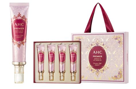 이주의 리미티드 에디션 Ahc ‘프리미어 앰플 인 아이크림 프레셔스 기프트 에디션 제니파크 주간코스메틱신문