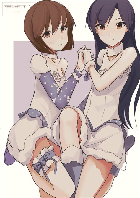 Ch2haya P Hagiwara Yukiho Kisaragi Chihaya Idolmaster Idolmaster Classic Absurdres