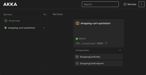 Run A Service Locally Akka Documentation
