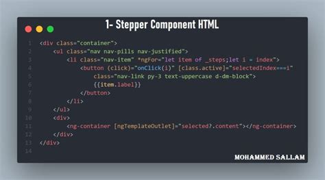 mohammed sallam on linkedin angular stepper