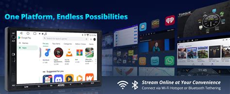 A5l Double Din Android Car Stereo Atotoexcel 7 Inch