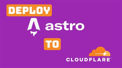 How To Deploy An Astrojs Blog On Cloudflare Rastrojs