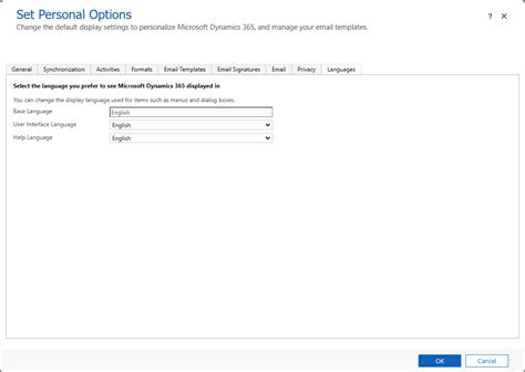 Change Language Localization Settings Microsoft Learn