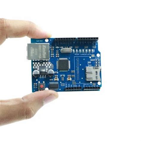 Ethernet W Shield Network Expansion Board With Micro Sd Card Slot For Arduino At Rs