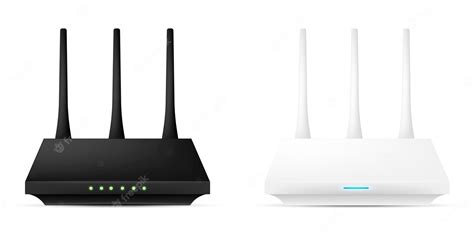premium vector wifi router wireless ethernet modem router vector