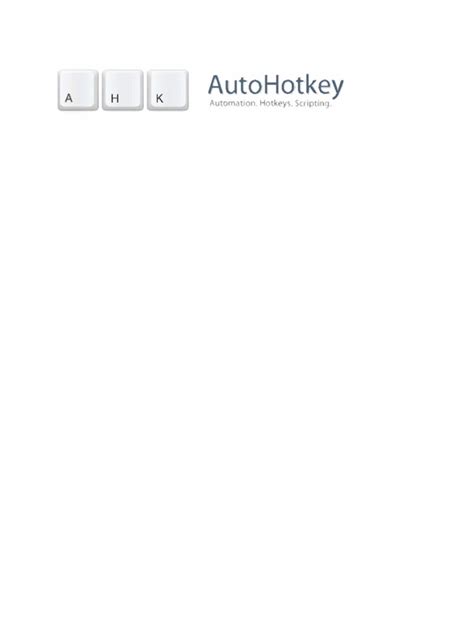 Autohotkey V2 All Documentation Code Scripts Framework Etc Pdf Keyboard Shortcut