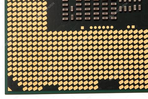 Part Of Processor Stock Photo Ra3rn 7571322