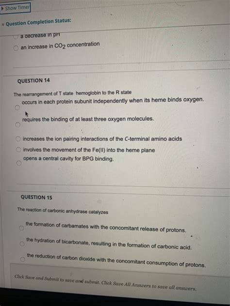 Solved Blackboard Show Timer Question Completion Status