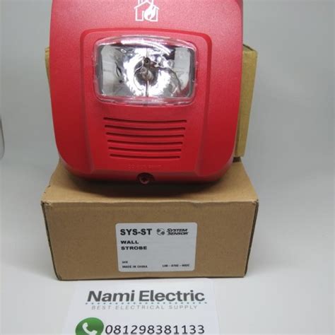 Jual Notifier Horn Strobe Sys St System Sensor Jakarta Pusat Nami