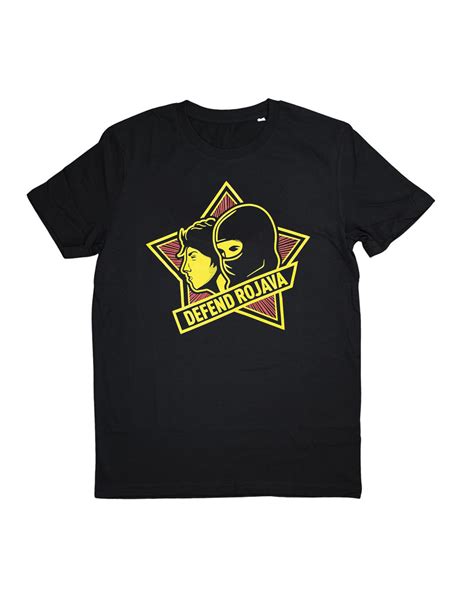 Buy Defend Rojava Mob Action T Shirt Black