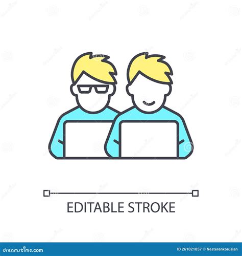 Ui Design Flexibility RGB Color Icon Stock Vector Illustration Of Onboarding Access