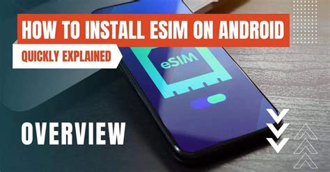 How To Install ESIM On Android