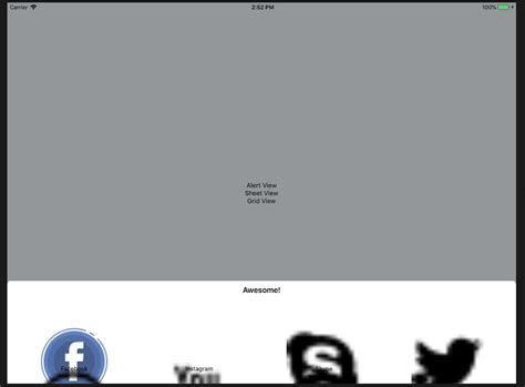 Ios Gridview Chinese Characters · Issue 21 · Prscxreact Native Bottom Action Sheet · Github