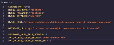 NODE js DOTENV란