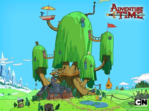 Adventure Time Tree House By Sparkychloe On DeviantArt