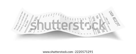 Paper Print Check Bill Vector Element Stock Vector Royalty Free Shutterstock