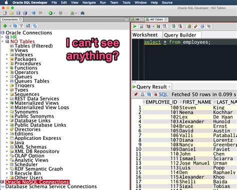 List All The Tables In Sql Developer At Daisy Cornelia Blog