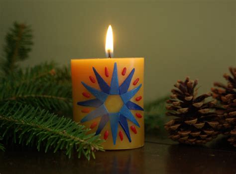 Kerzen Verzieren Zu Weihnachten Tolle Techniken Zum Nachmachen