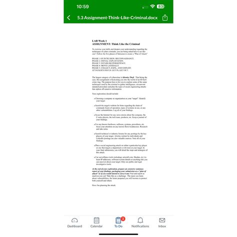 Solved 105953 assignment Think Like Criminaldocxlab Week Solved 105953 assignment Think Like Criminaldocxlab Week