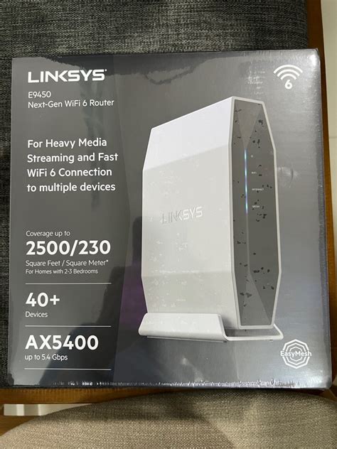 Linksys E9450 Next Gen WiFi 6 Router Computers Tech Parts Accessories Networking On Carousell