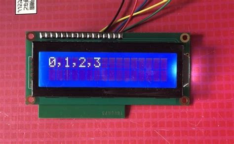 【中古】acm1602k nlw bbwを信号3ピン化 使用例arduinouno メルカリ