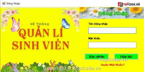 Hệ Thống Quản Lí Sinh Viên Bằng C Winform Và Sqlserver Có đầy đủ Chức Năng Quản Trị Thêm Sửa