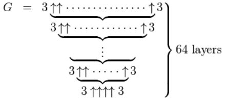 ELI5 Graham S Number In Knuth S Up Arrow Notation R Explainlikeimfive