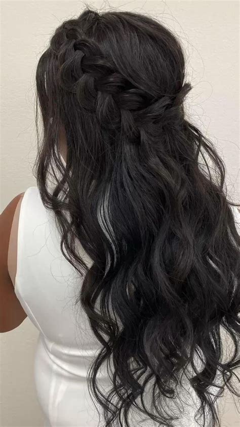 Brunette Wedding Hair Inspiration • Boho Wedding Hair Weddinghairdown