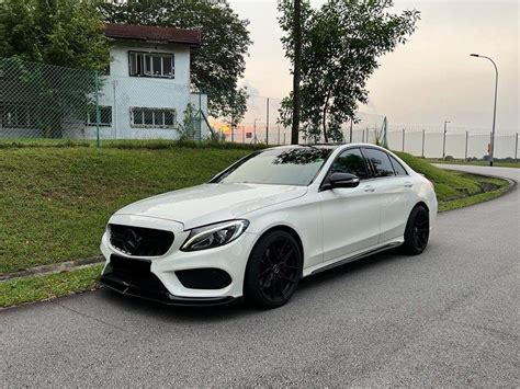 Modded Mercedes Benz C Class C180 Amg Line Wedding Car Rental Cars