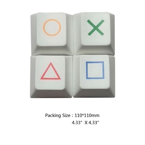 4pcs Direction Arrow Key Wasd Dye Sublimation Mech Grandado