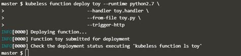 Kubeless Tutorial Kubernetes Native Serverless Framework