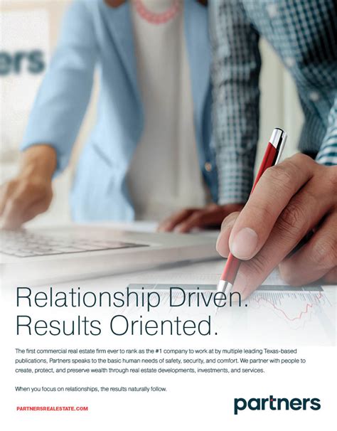 Relationship Driven Results Oriented