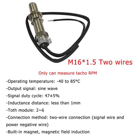 Kus Magnetoelectric Holzer Tacho Sensor For Rpm